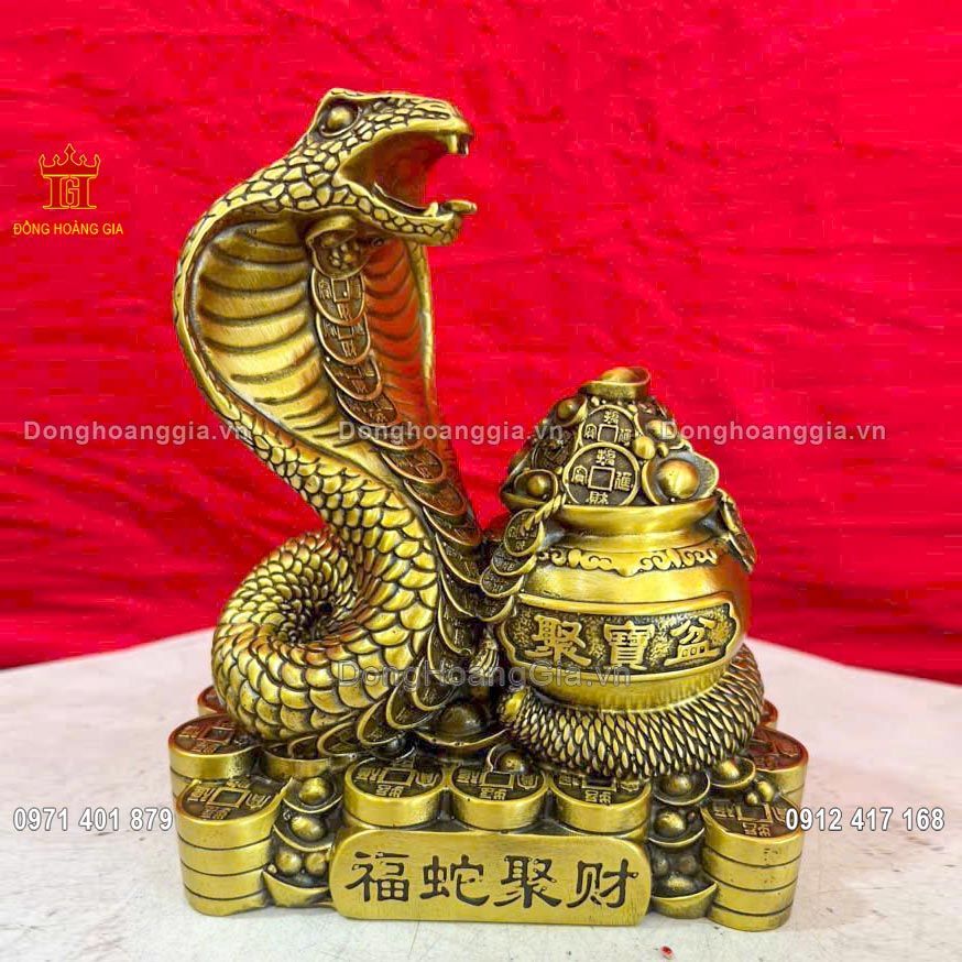 + 33 Tượng linh vật rắn 2025 bằng đồng, mạ vàng 24K đẹp nhất